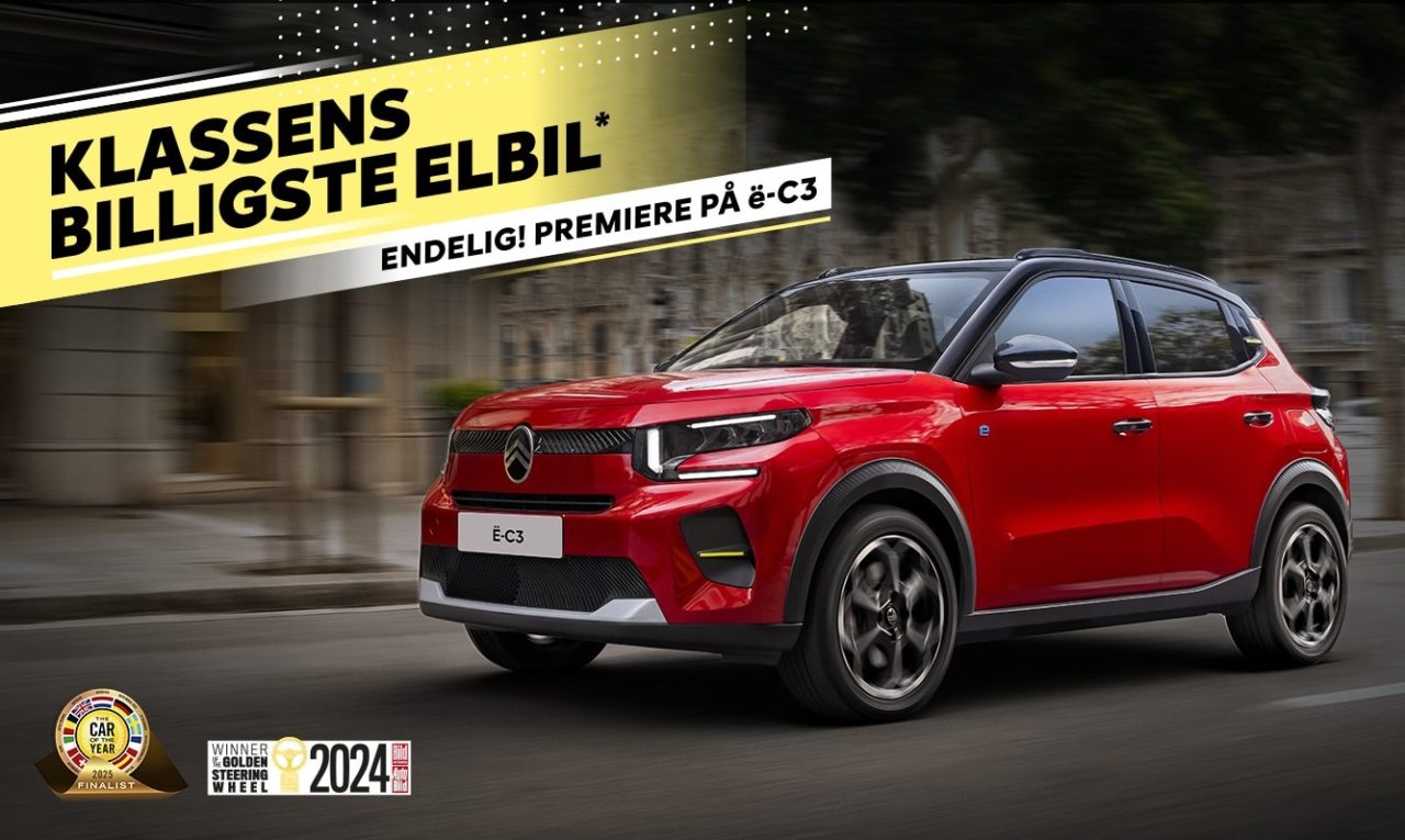 Ny Citroën ë-C3 | A. Boesenbæk